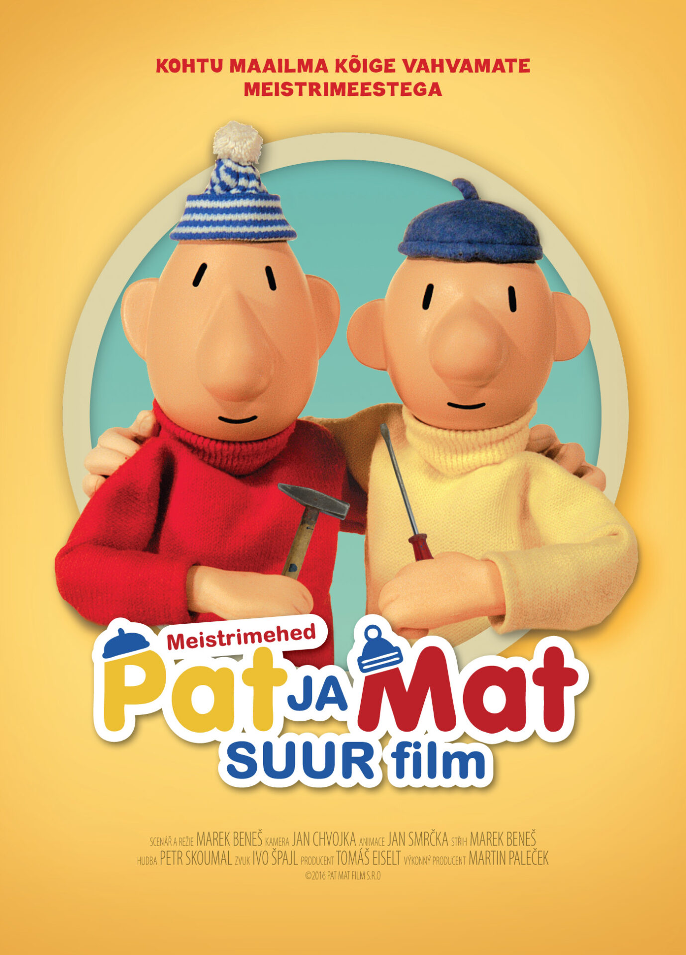 Lastefilm "Meistrimehed Pat ja Mat SUUR film". – Anija valla kalender